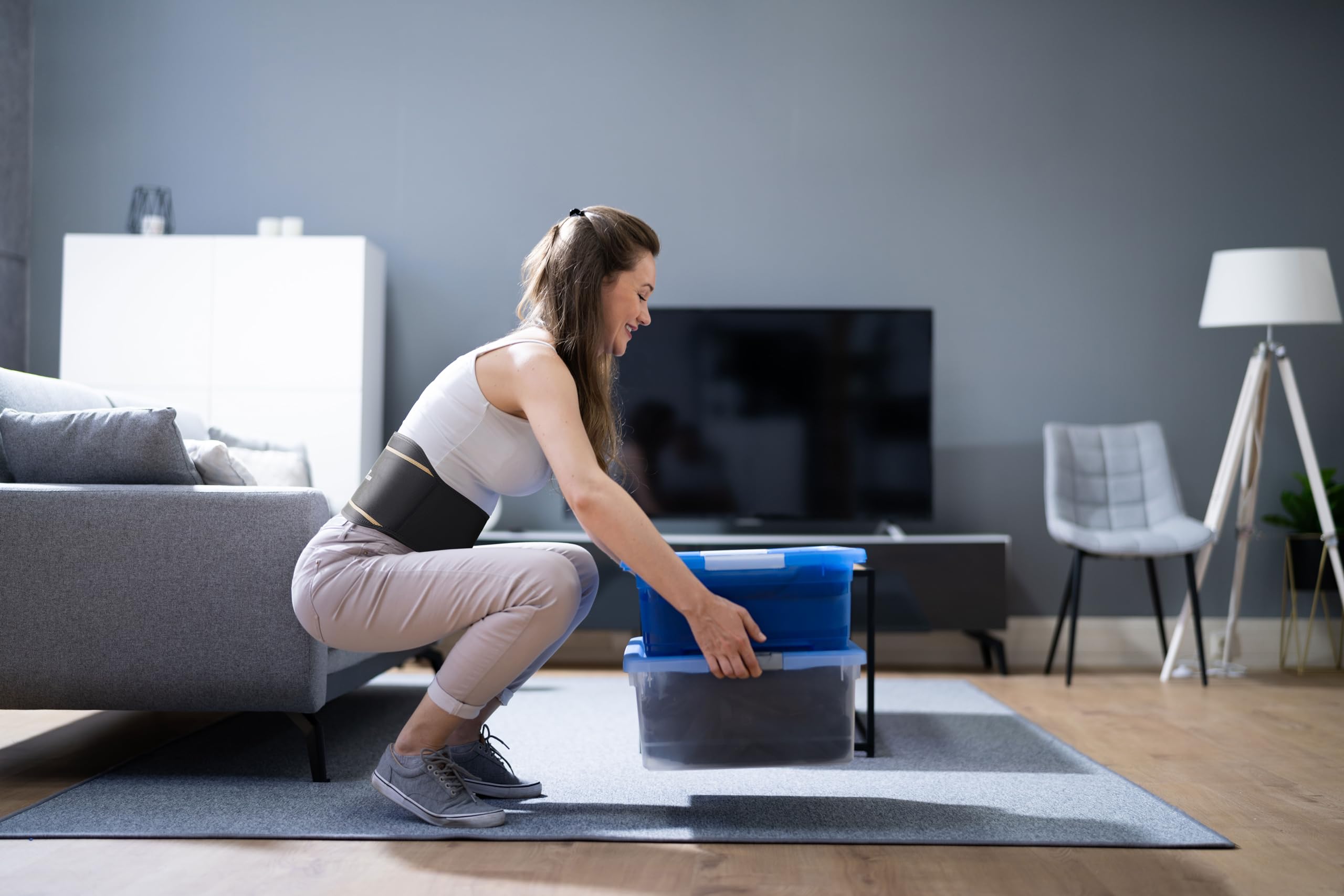 Copper Compression Back Brace – Copper Infused Support Belt Wrap for ...