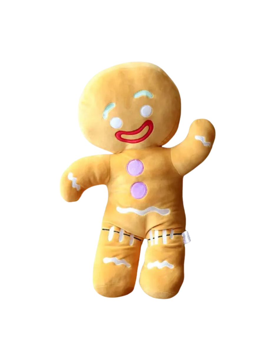 Gingerbread Man Stuffed Animal, 11.81″ (UPC-6106) – Bailey's Bargains