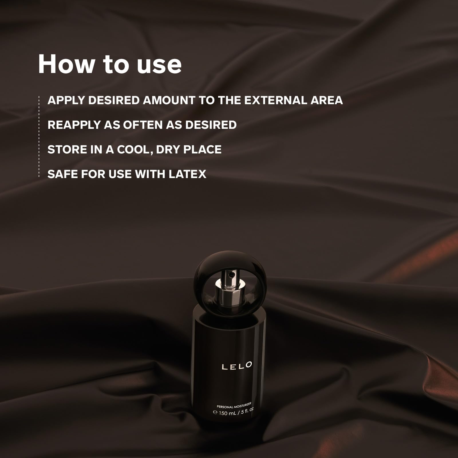 LELO Personal Moisturizer, Luxury Water-based Lubricant for Women and ...